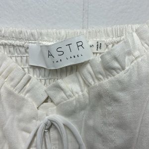 Astr | Tops | Astr Lace Up Puff Sleeve Corset Top | Poshmark